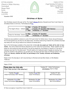 Information/Gwybodaeth - Eyton Primary, Wrexham